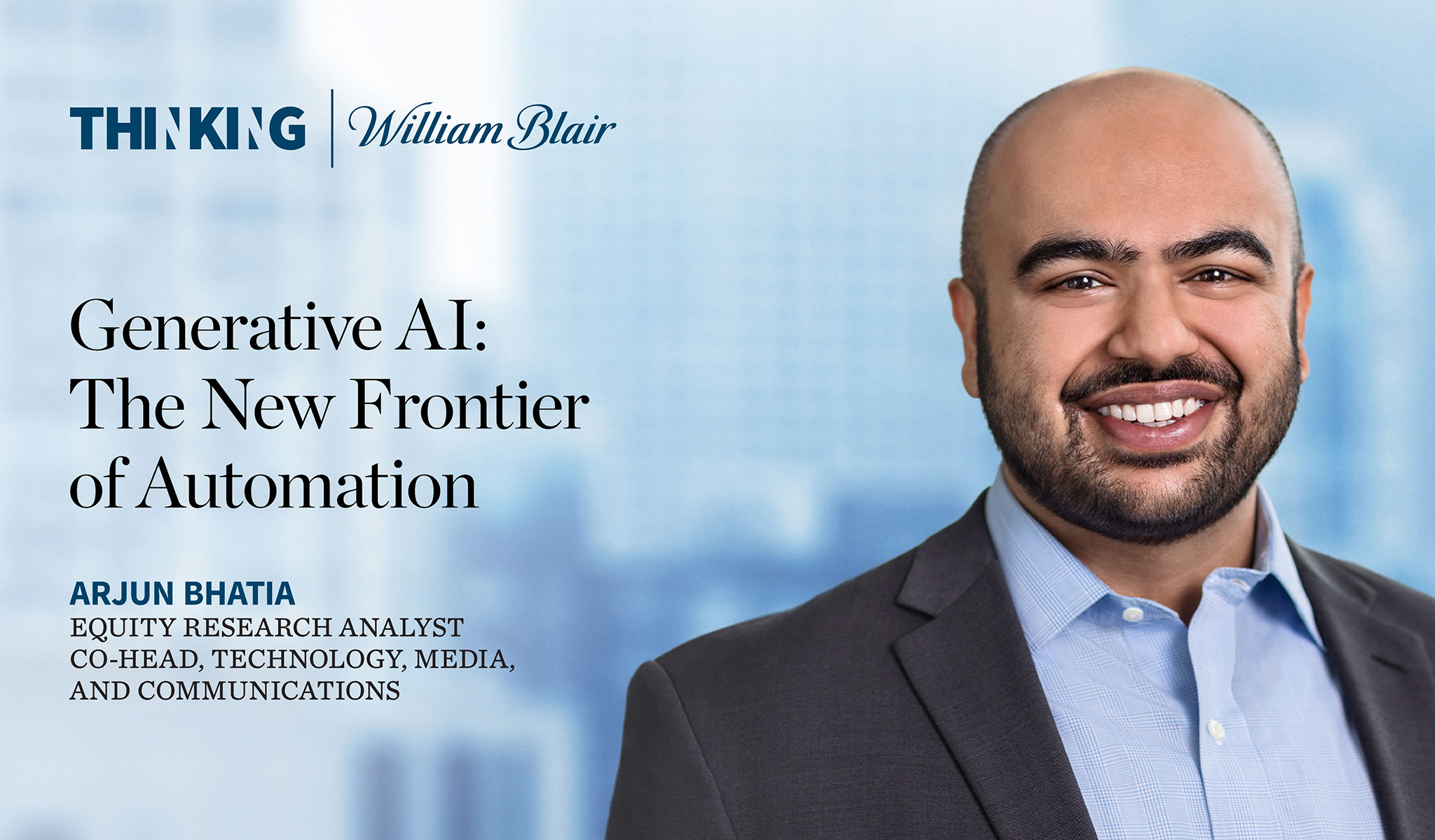 Generative AI The New Frontier of Automation | William Blair